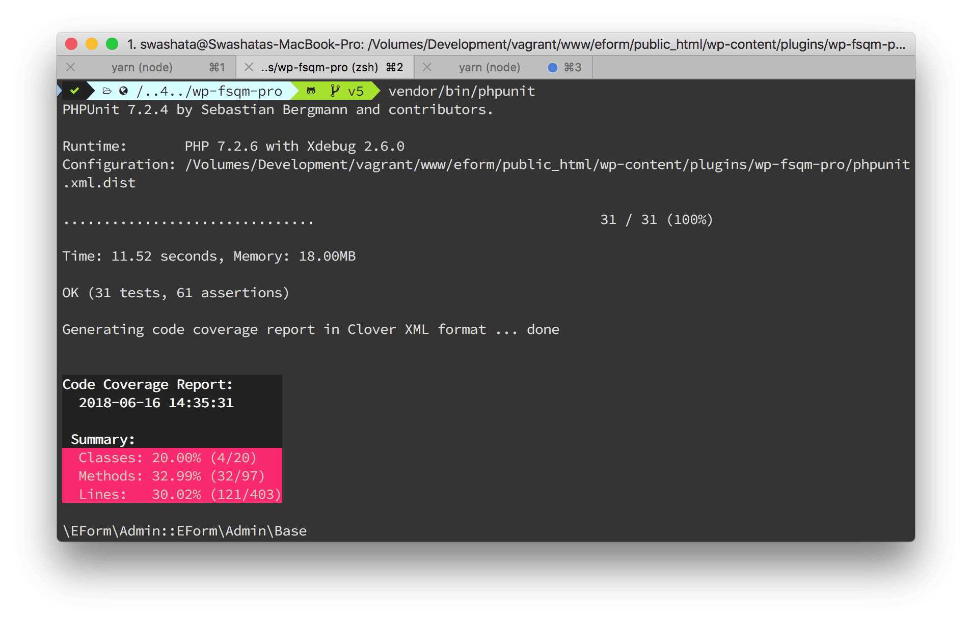 WordPress Plugin Unit Test with BrainMonkey and PHPUnit | Swas.io
