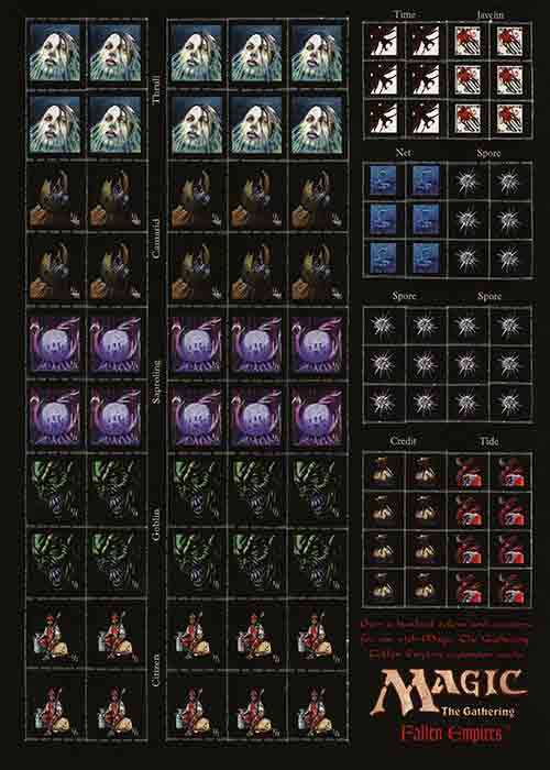 The 2 Token cards of Fallen Empires (fem) | MTG.onl Tokens