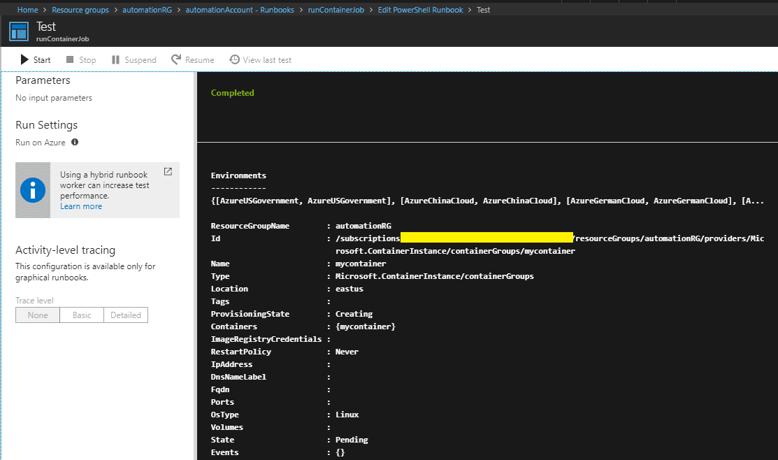 Automating Container Jobs in Azure | Oliver Coding