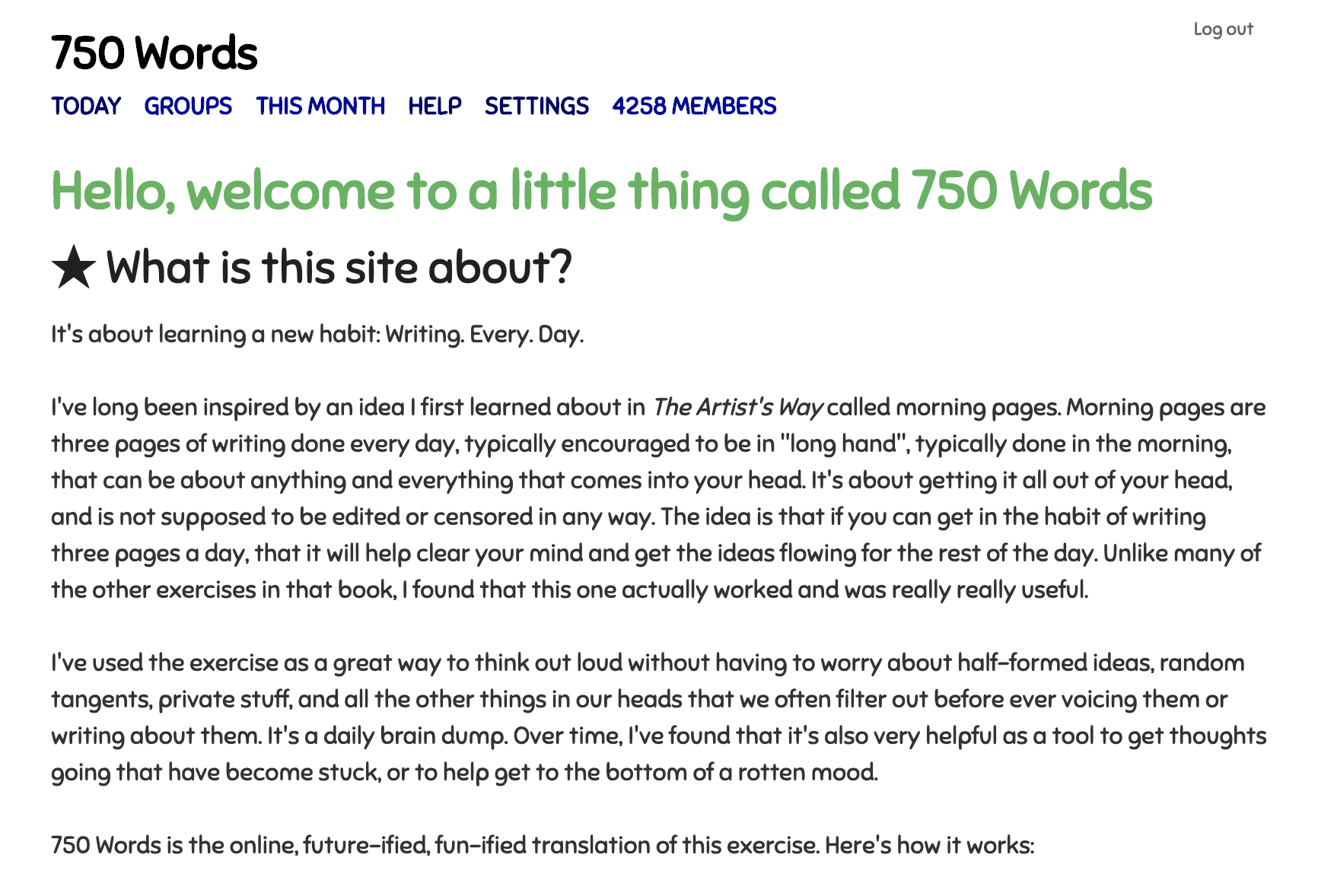Buster Benson 750 Words Buster Benson 750 Words