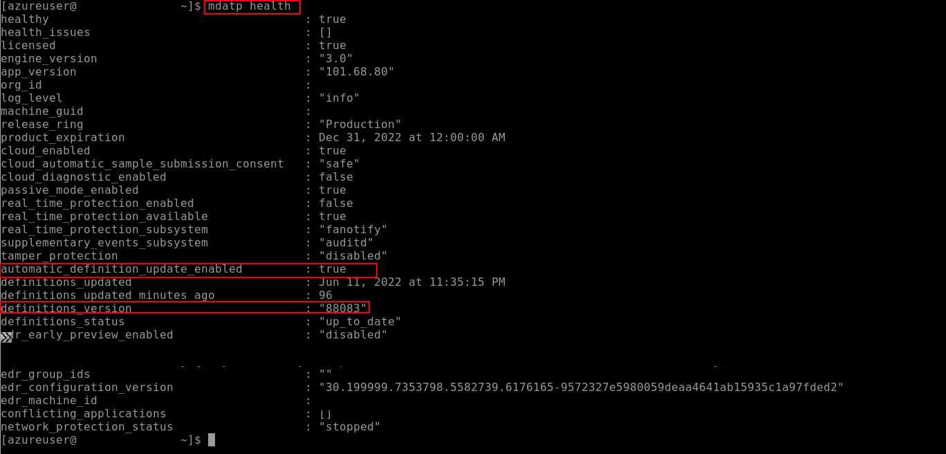 Antivirus Definition Version Control for Microsoft Defender for ...