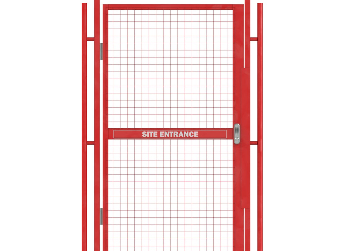 Mesh Pedestrian Gate with Digi Lock