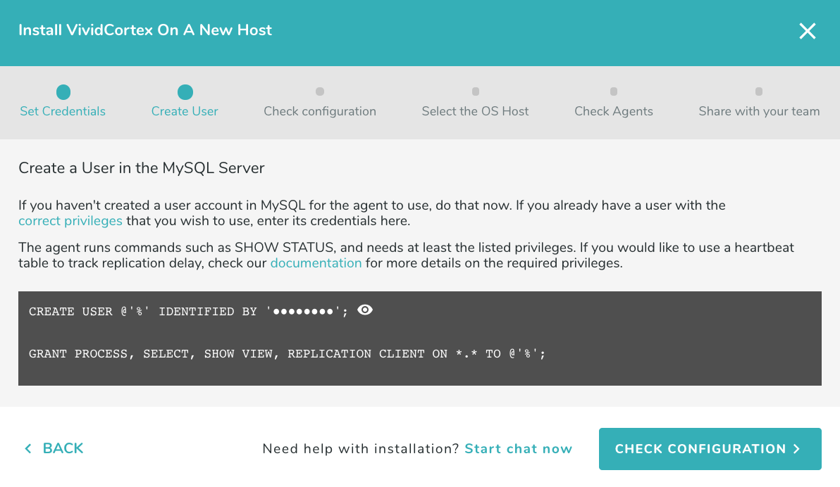 Off-Host Installation - VividCortex