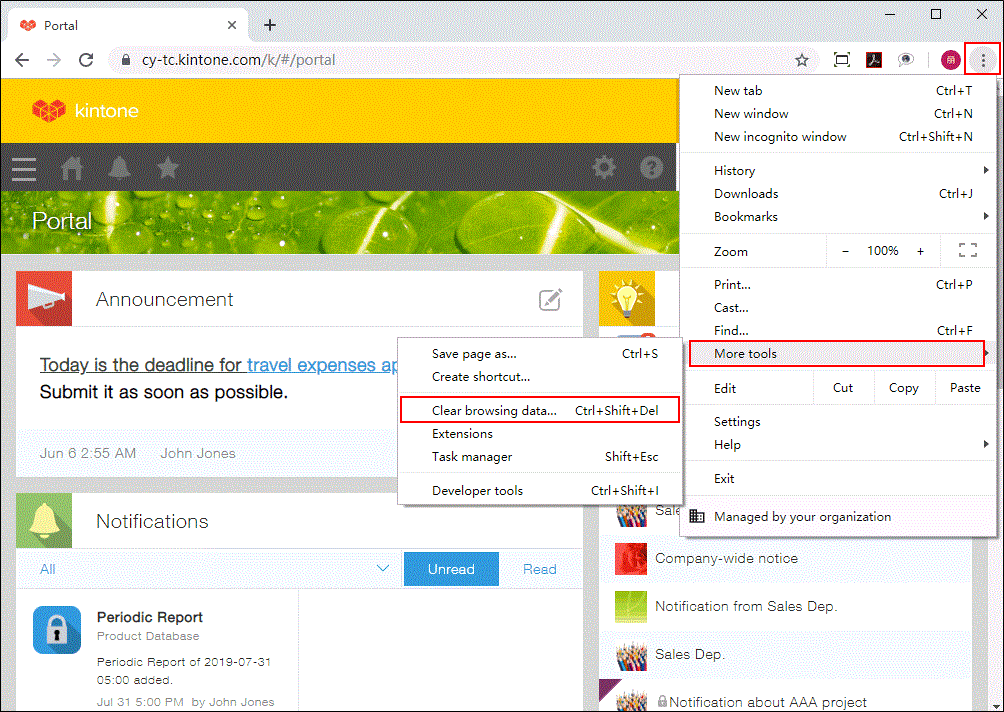 Troubleshooting Problems in Google Chrome