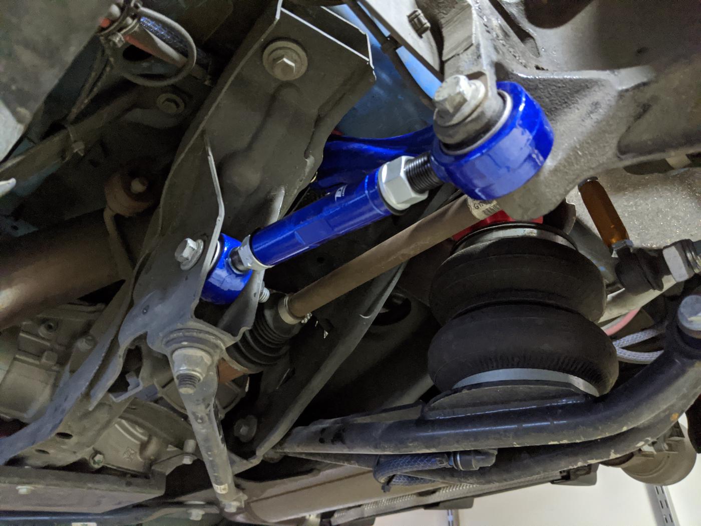 Ford Focus RS - Rear Suspension Adjustment