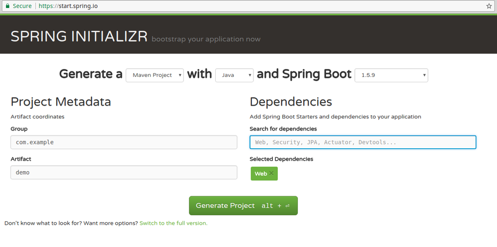 Using Spring Boot with Visual Studio Code