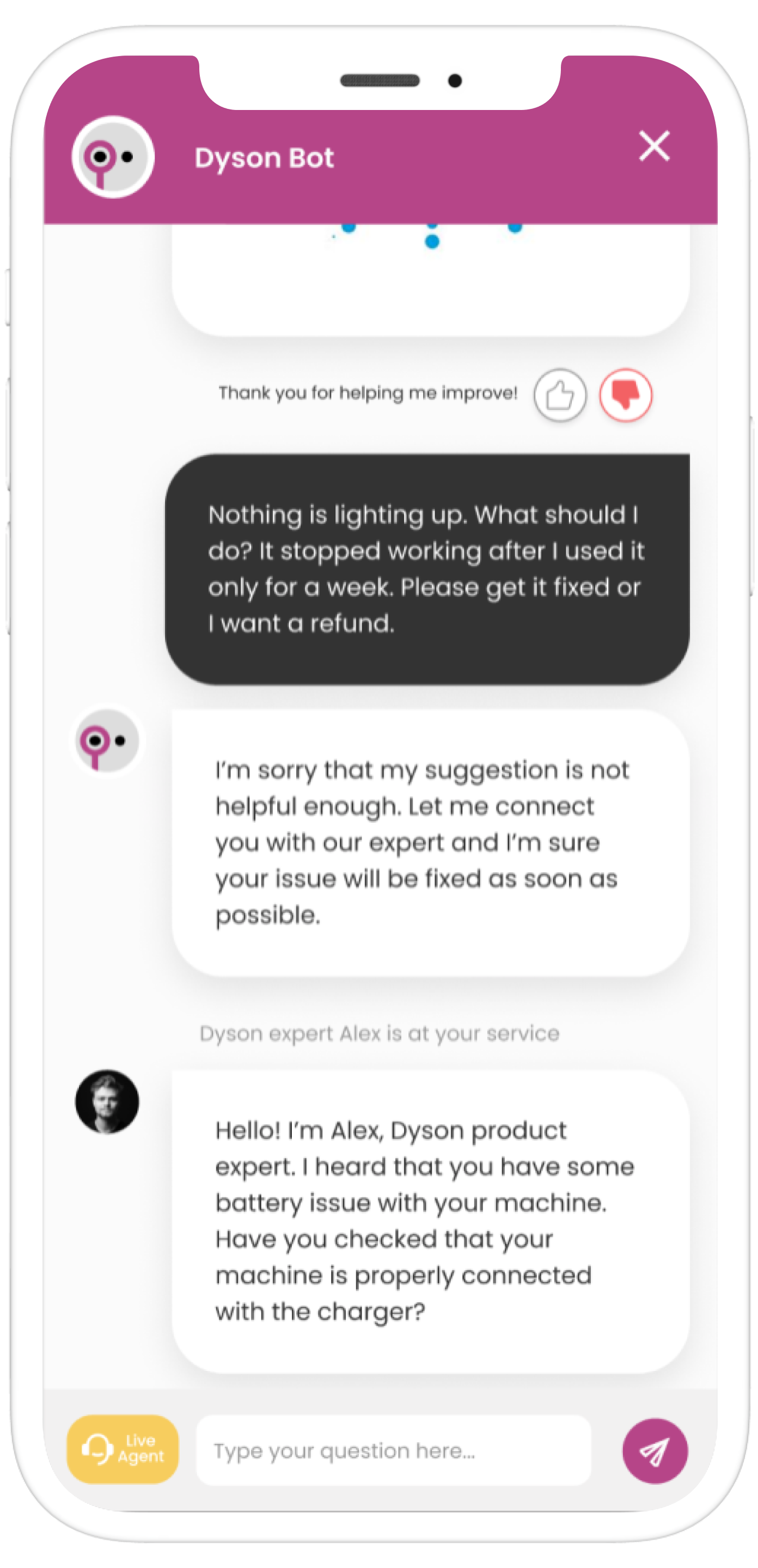 Dyson Bot x IBM - Kaylee Gao
