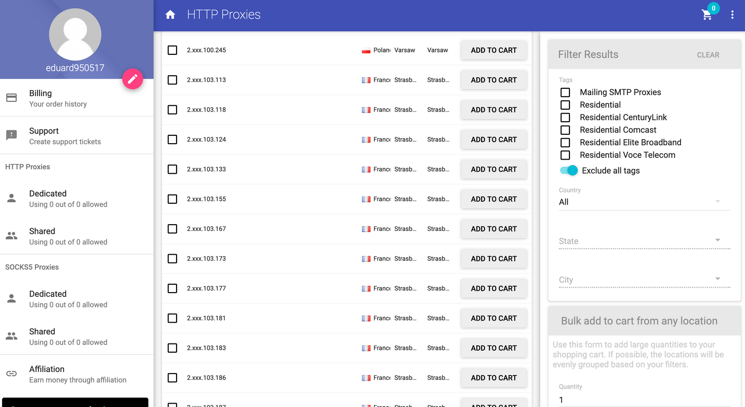 How to set up HTTPS proxies and SOCKS5 in Proxifier?