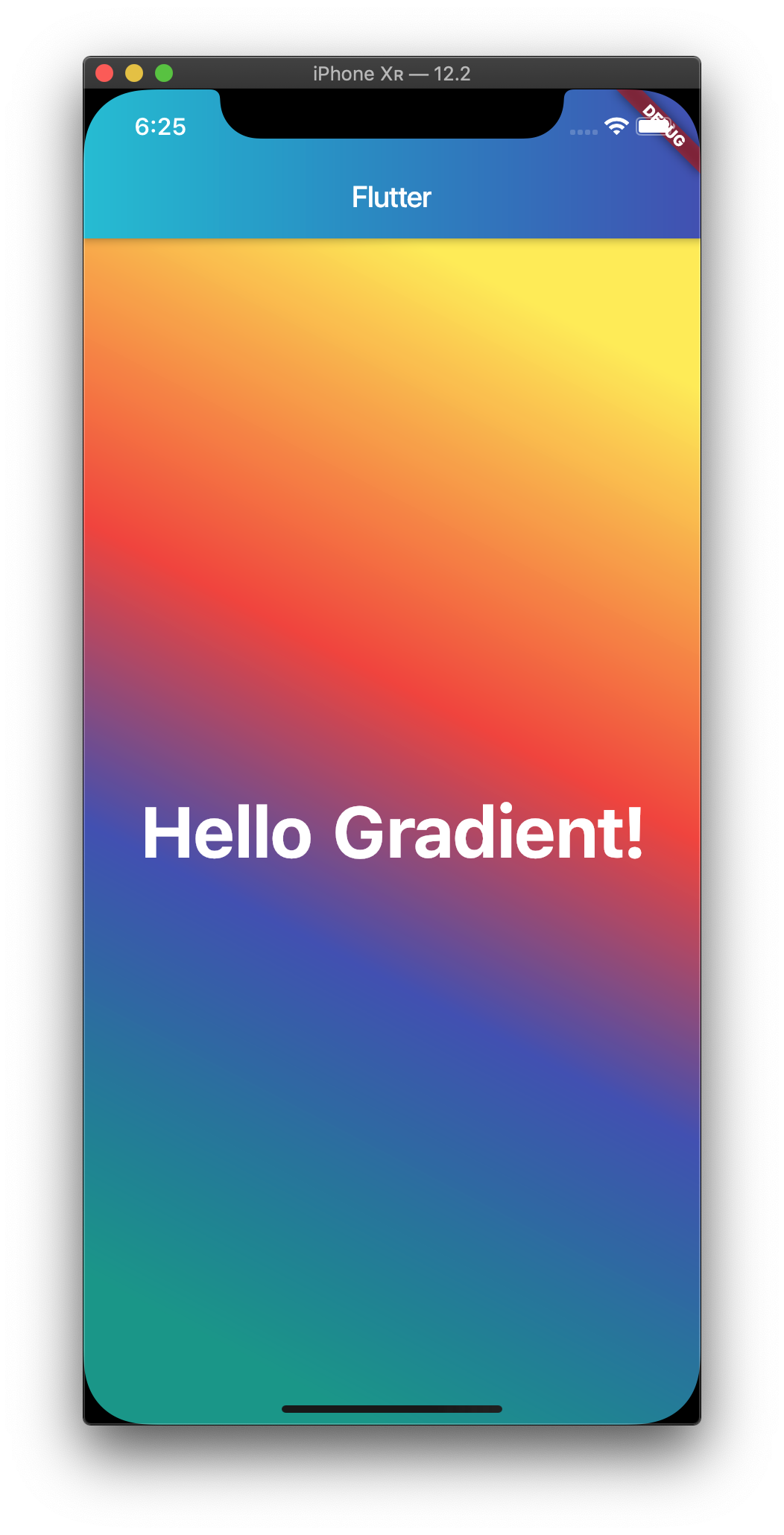 Flutter How To Use Gradients And The Gradientappbar Plugin ← 