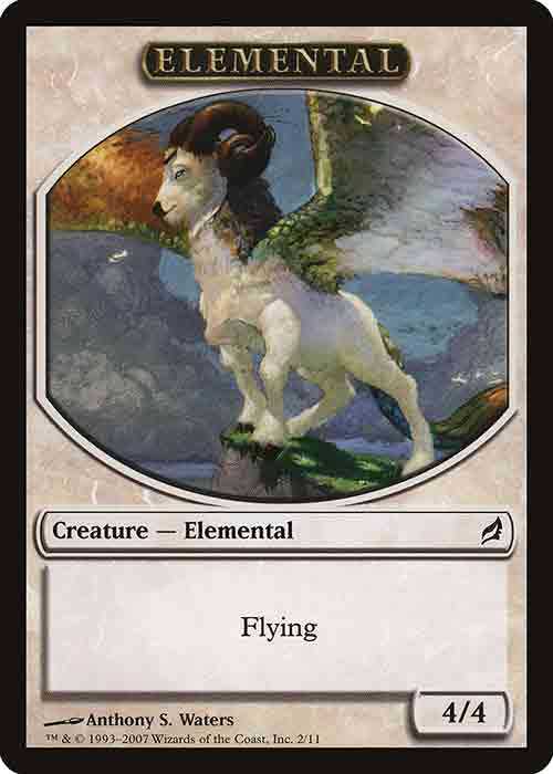 4/4 White Elemental Creature Token | MTG.onl Tokens