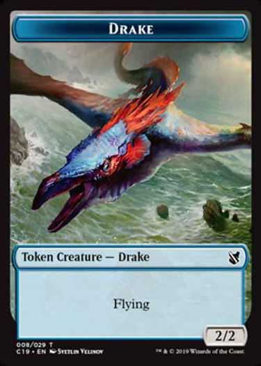 2/2 Blue Drake Creature Token | MTG.onl Tokens
