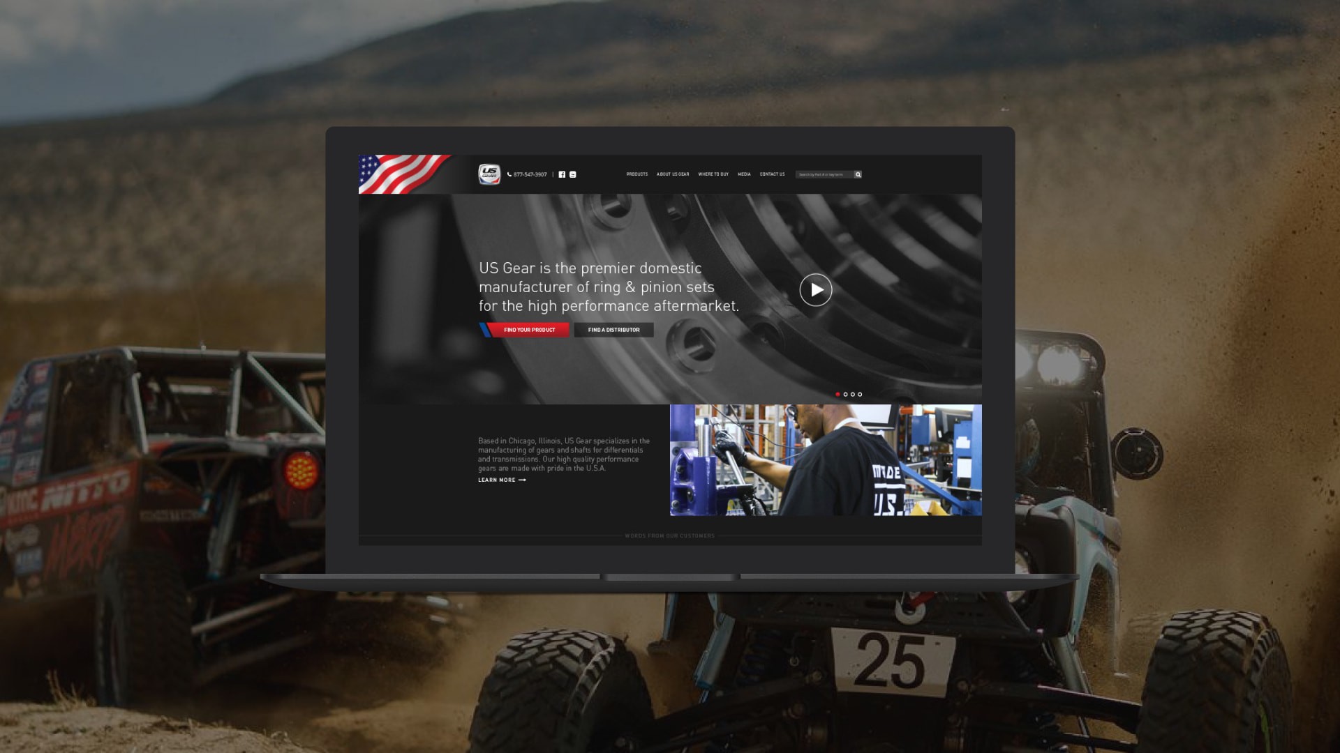 US Gear Website | Jay Cackowski