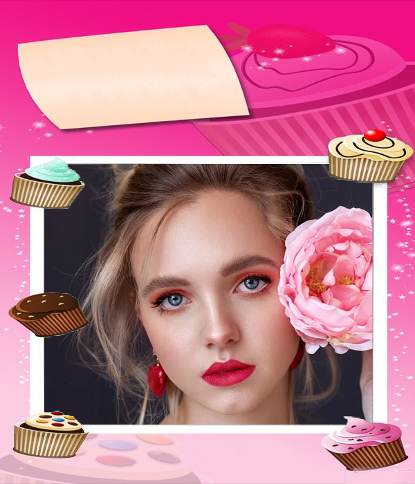 Online Greetings with birthday card cakes note