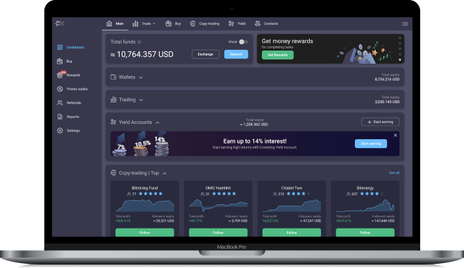 PrimeXBT trading platform