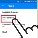 How to sync contacts into Messenger? - Covve