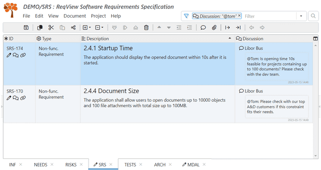 Reqview 217 — Reuse Table Views Reqview 9747