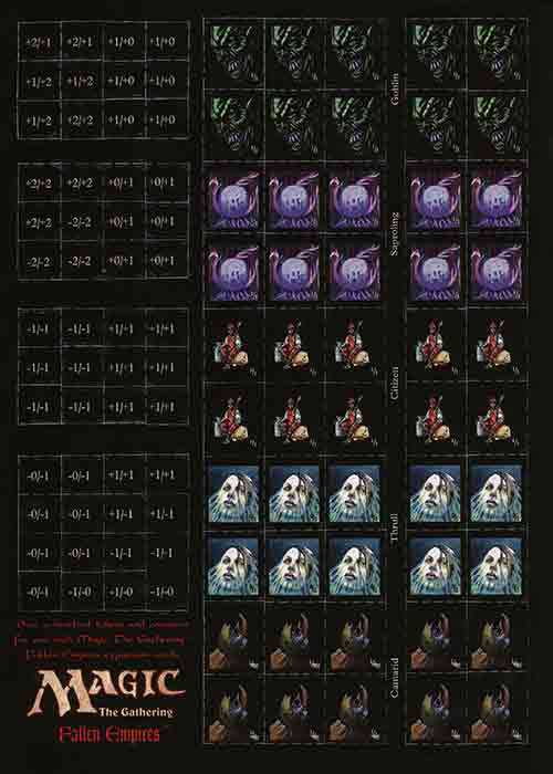 The 2 Token cards of Fallen Empires (fem) | MTG.onl Tokens