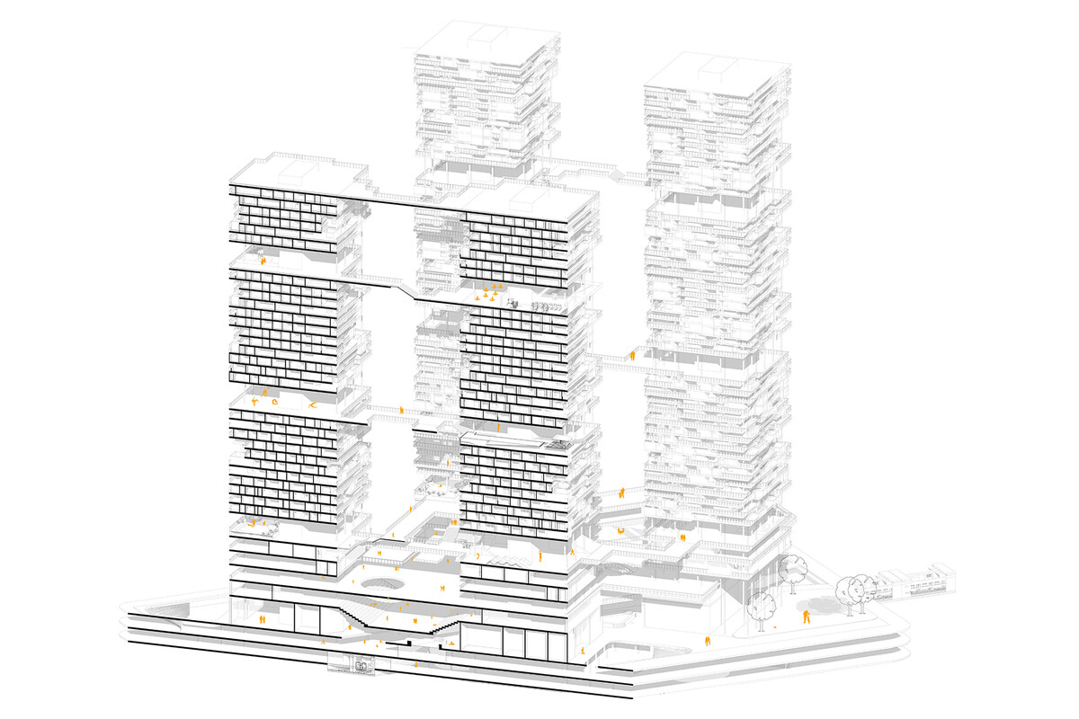 Stacked Towers | byfiveten