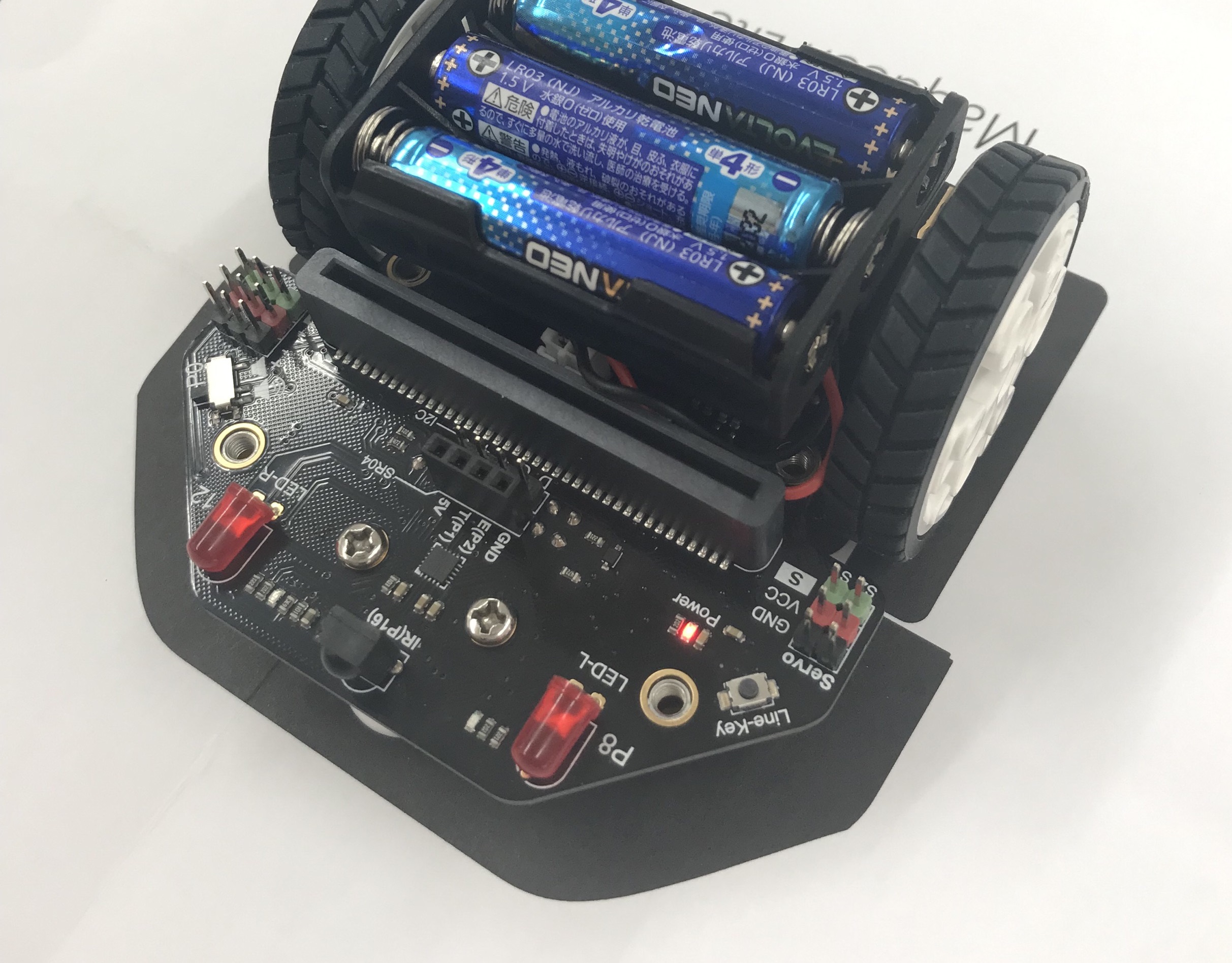 マイクロマクイーン ライト(micro:Maqueen Lite)自動運転（ライントラッキング） | iftiny: docs