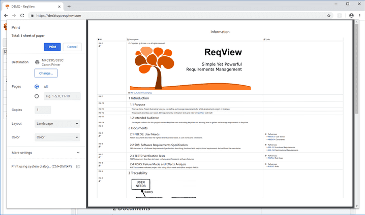 Review Requirements Documents | ReqView