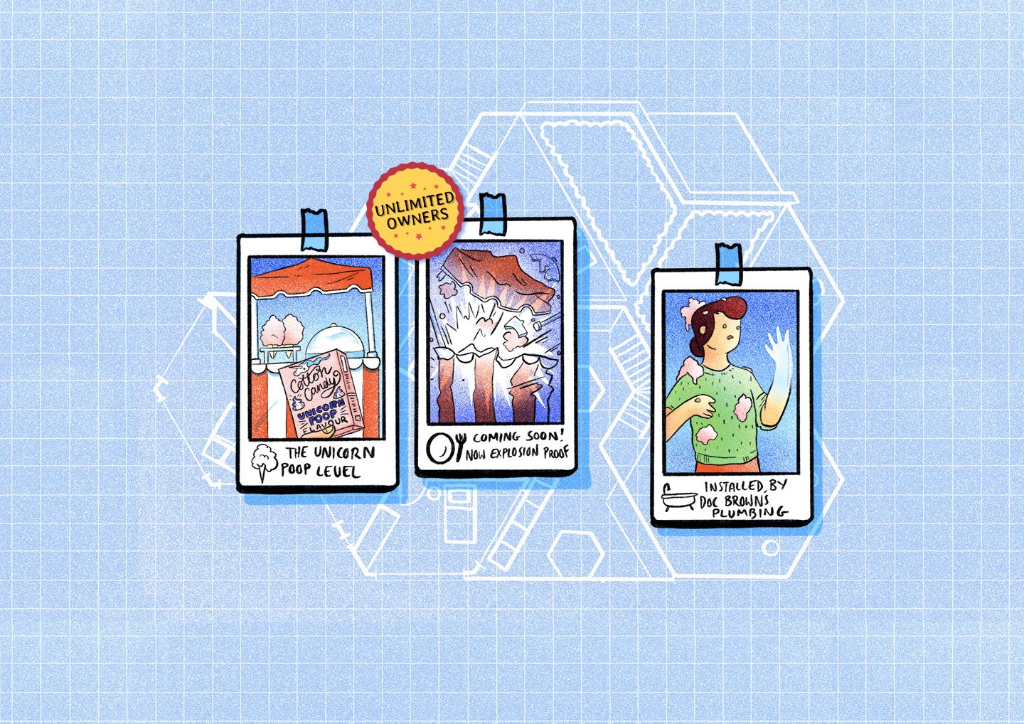 A box of poop from the Unicorn Poop Level | 100 Story Building