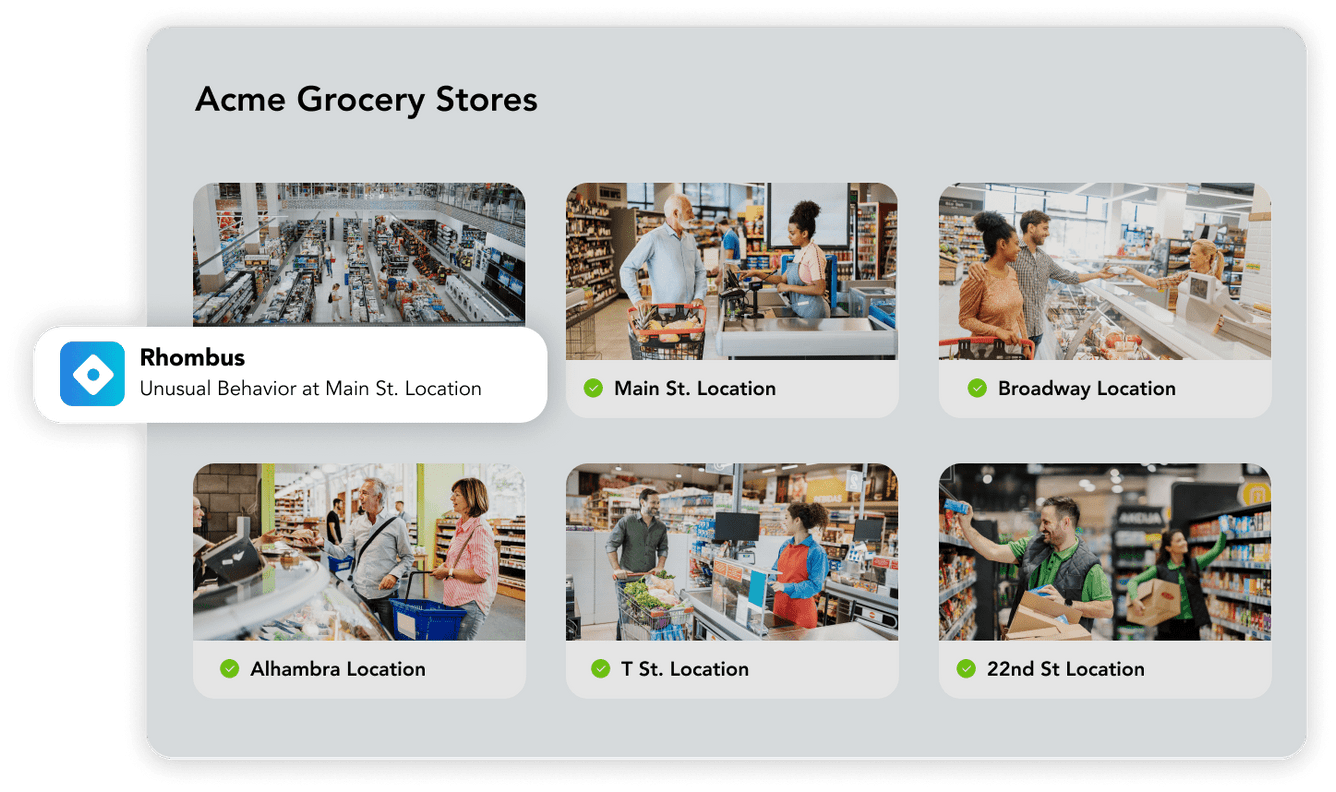 Rhombus for Retail - Improve Safety and Store Operations