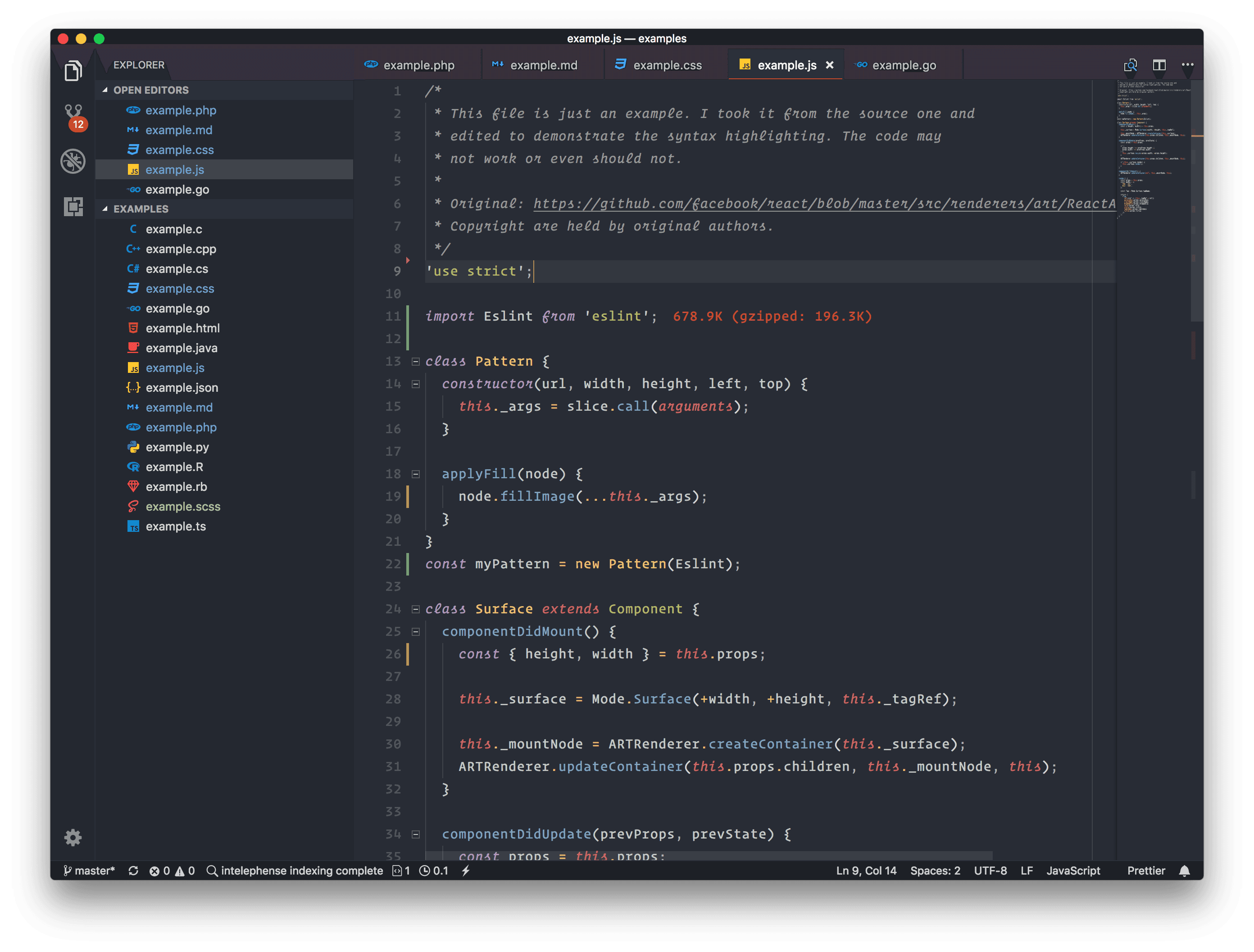 Beautiful UI 1.2 for VSCode with minimal themes | Swas.io
