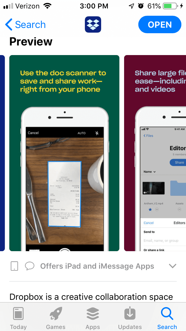 Dropbox App Store Spotlight - Gummicube