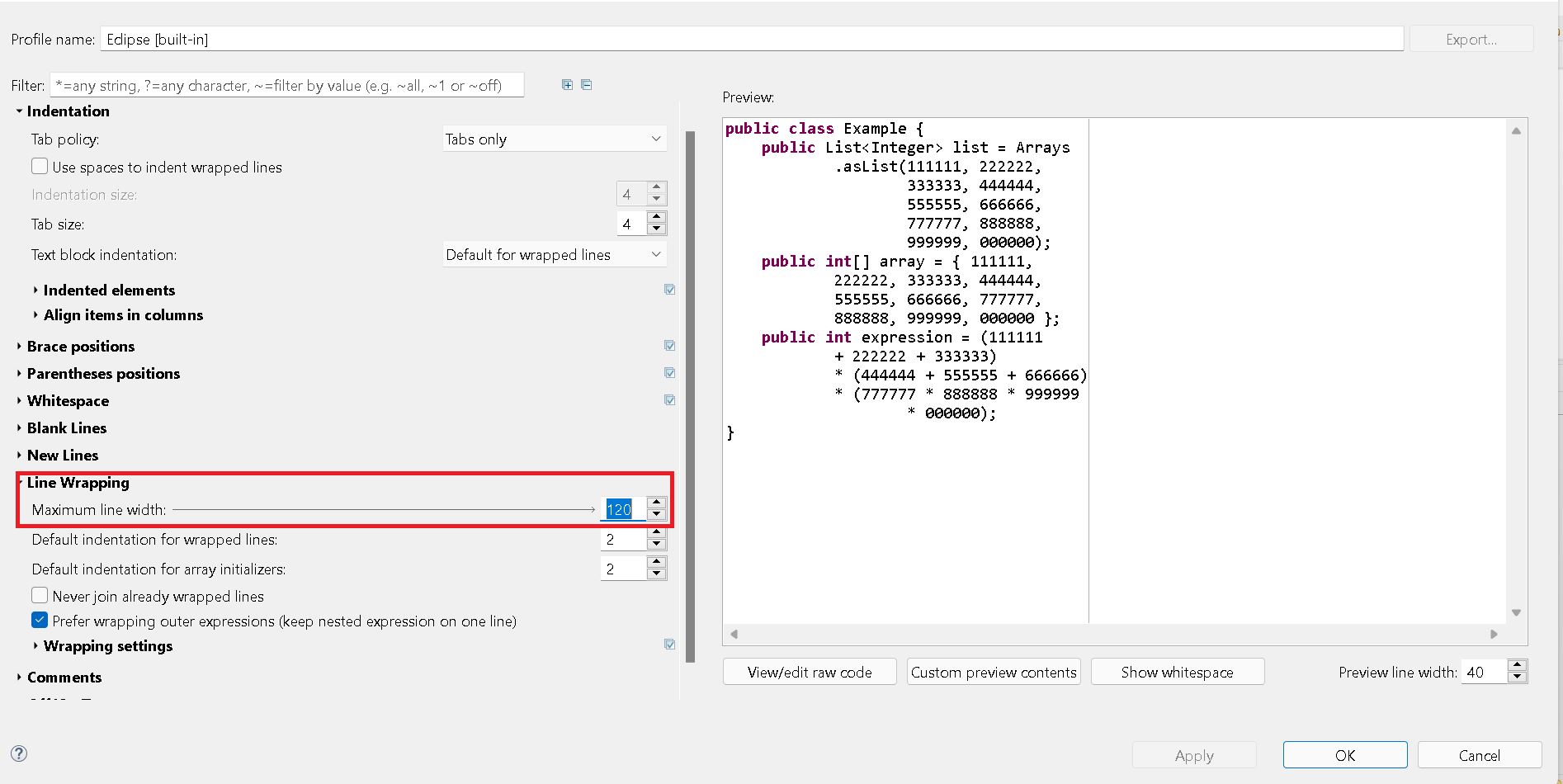 How To Enable Word Wrap On And Off In Eclipse