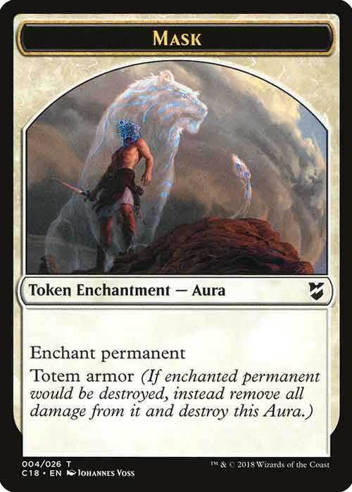 White Mask Token | MTG.onl Tokens