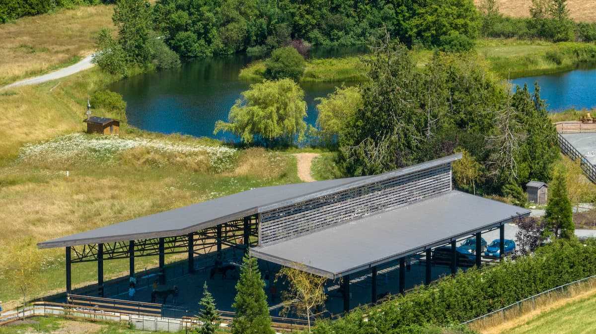 Heart Lake Farm - Saanichton, BC | WeCover Custom Fabric Riding Arenas