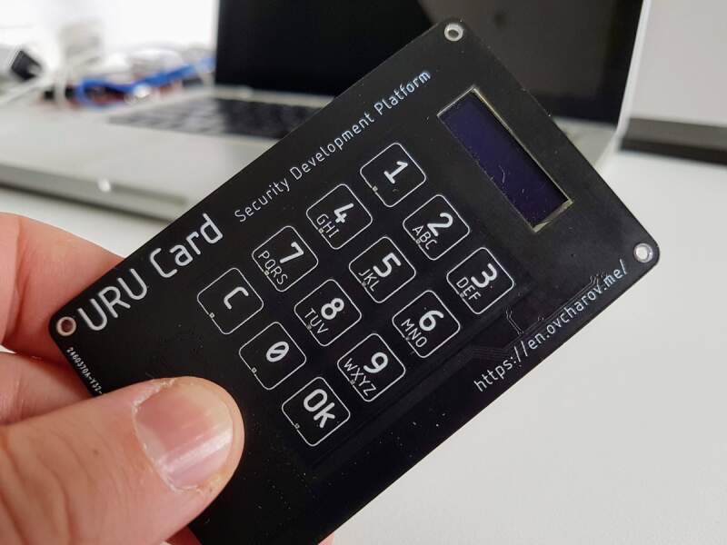 URU Card - the new PCB design | Andrey Ovcharov