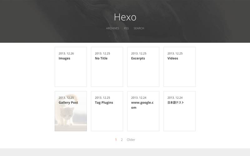 Themes | Hexo