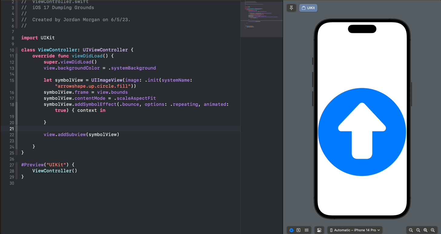 Ios 17 Notable Uikit Additions Swiftjective C