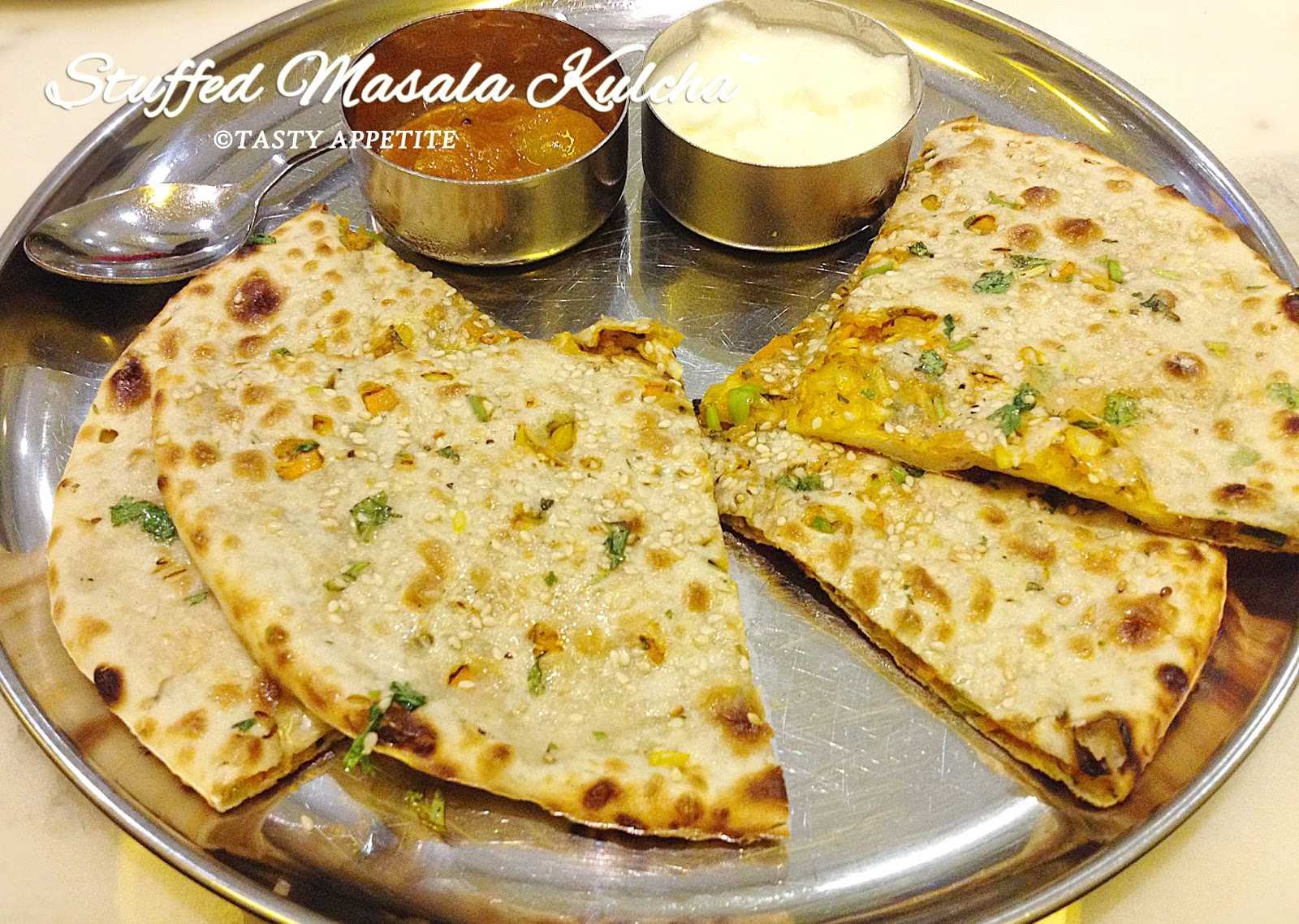 Kulcha | Stuffed Masala Kulcha | Tasty Appetite