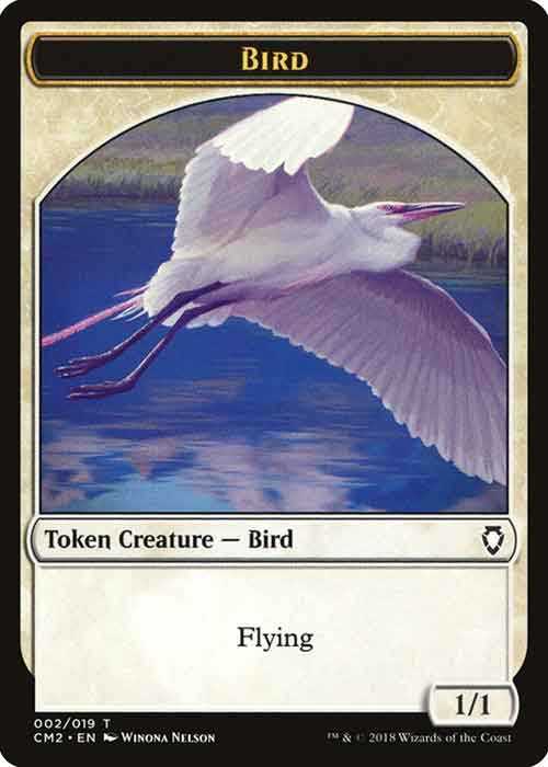 1/1 White Bird Creature Token | MTG.onl Tokens