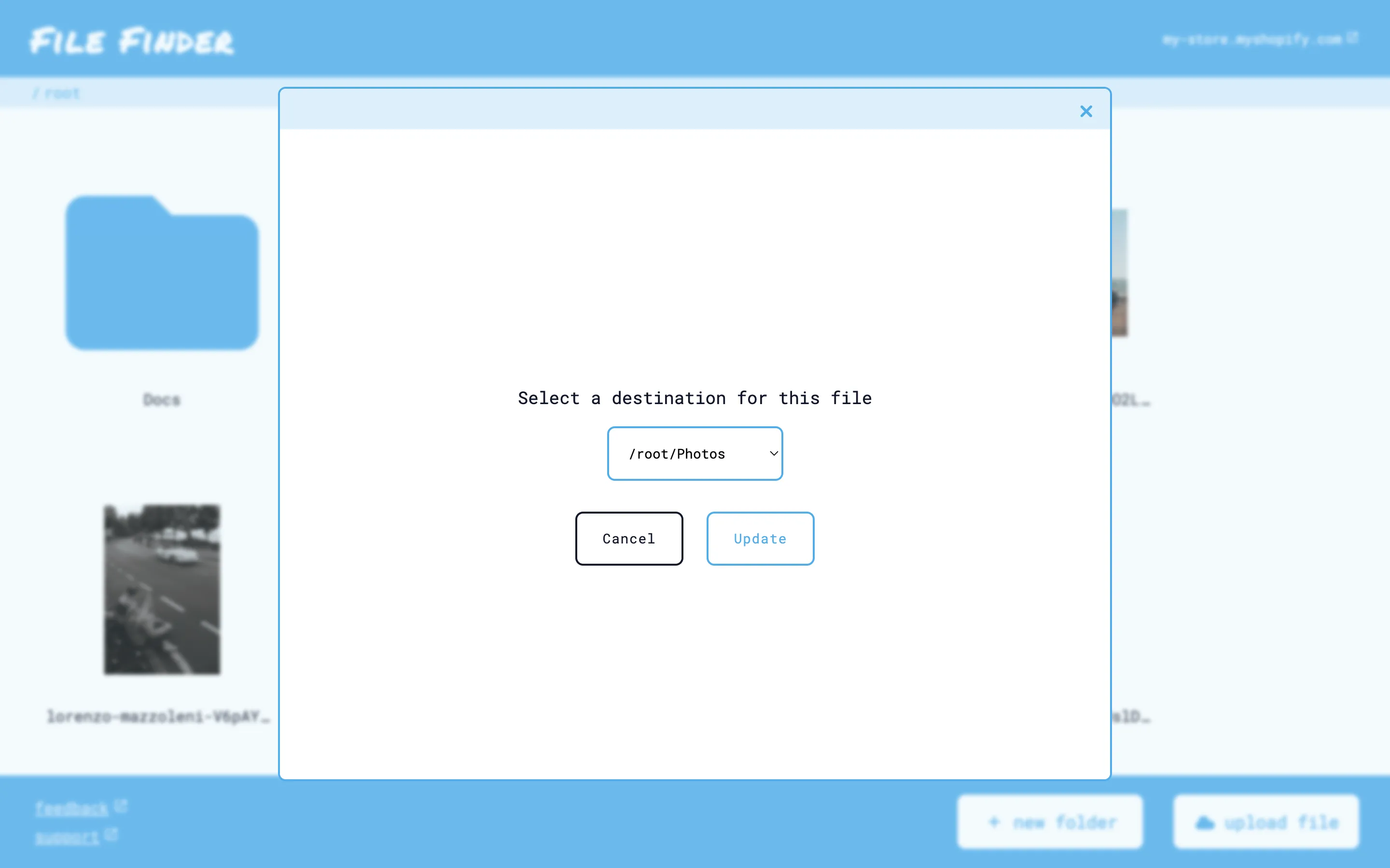 File Finder | Find Shopify Files Fast!