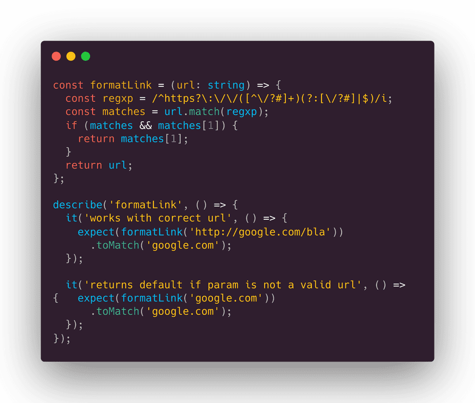 De Code Natura | The importance of testing
