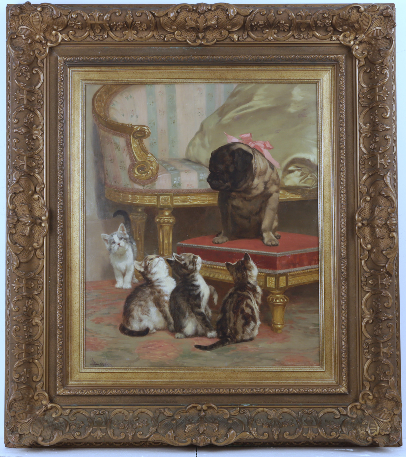 John Henry Dolph - A Society Lion painting for sale
