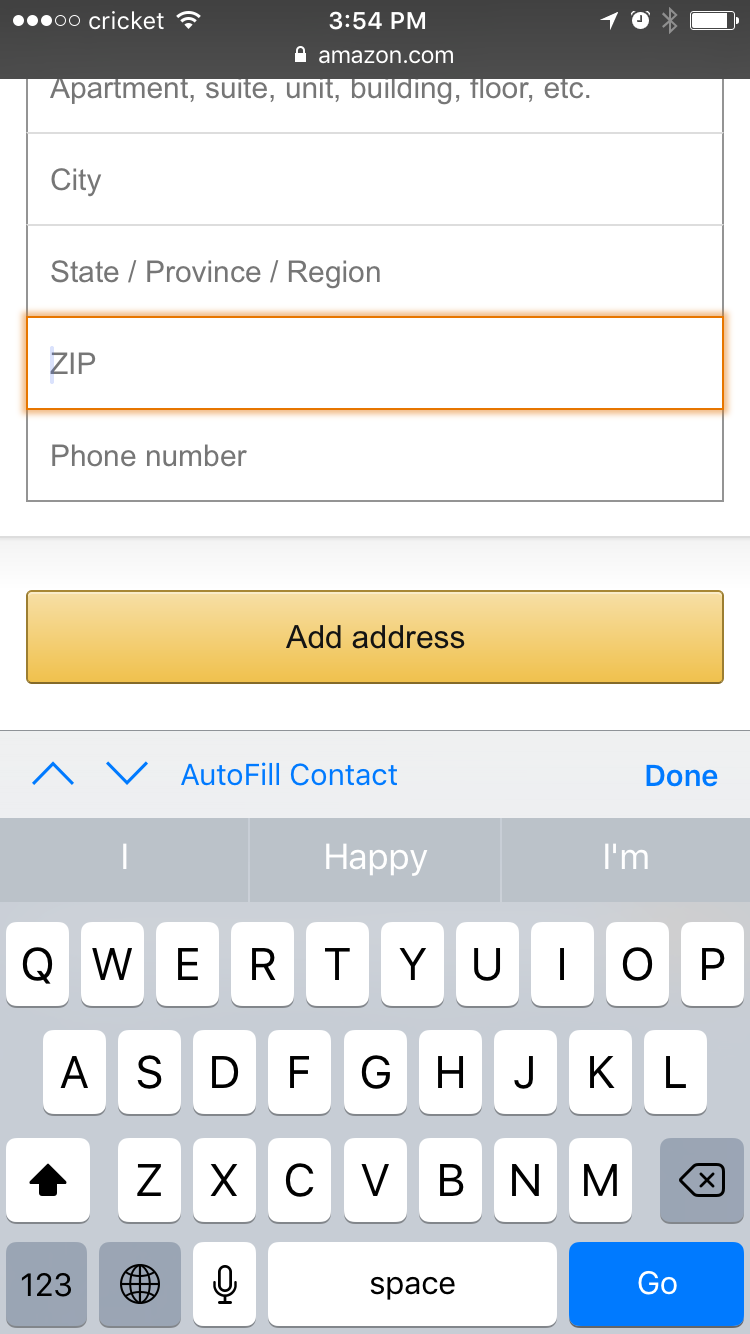 UX Tip: Improve Your Mobile Forms with Input Types