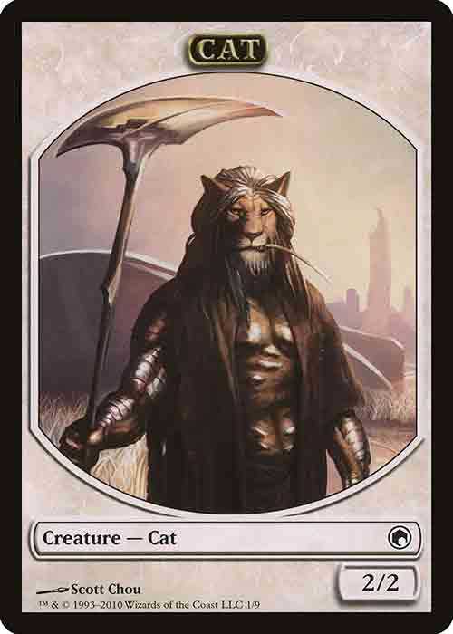 2/2 White Cat Creature Token | MTG.onl Tokens