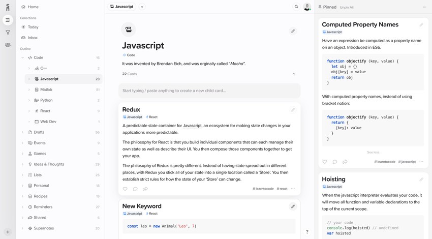Best Note-taking App for Developers | Supernotes