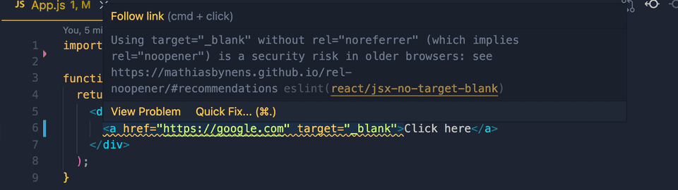 How to open a link in a new tab in Reactjs - CodeVsColor