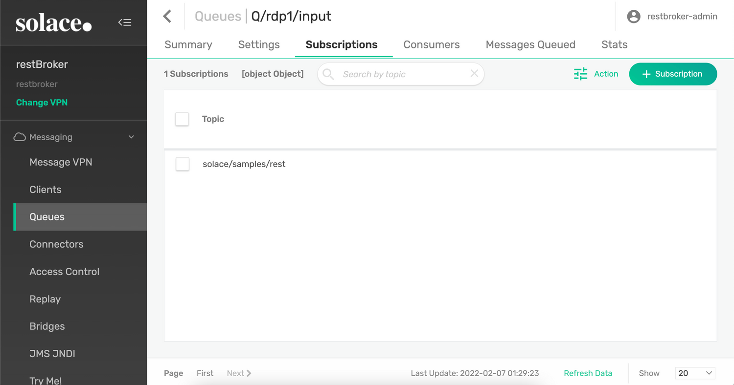 Publish / Subscribe | Solace API Tutorials
