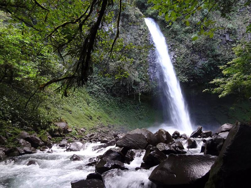 La Fortuna Waterfall Arenal Volcano Costa Rica
