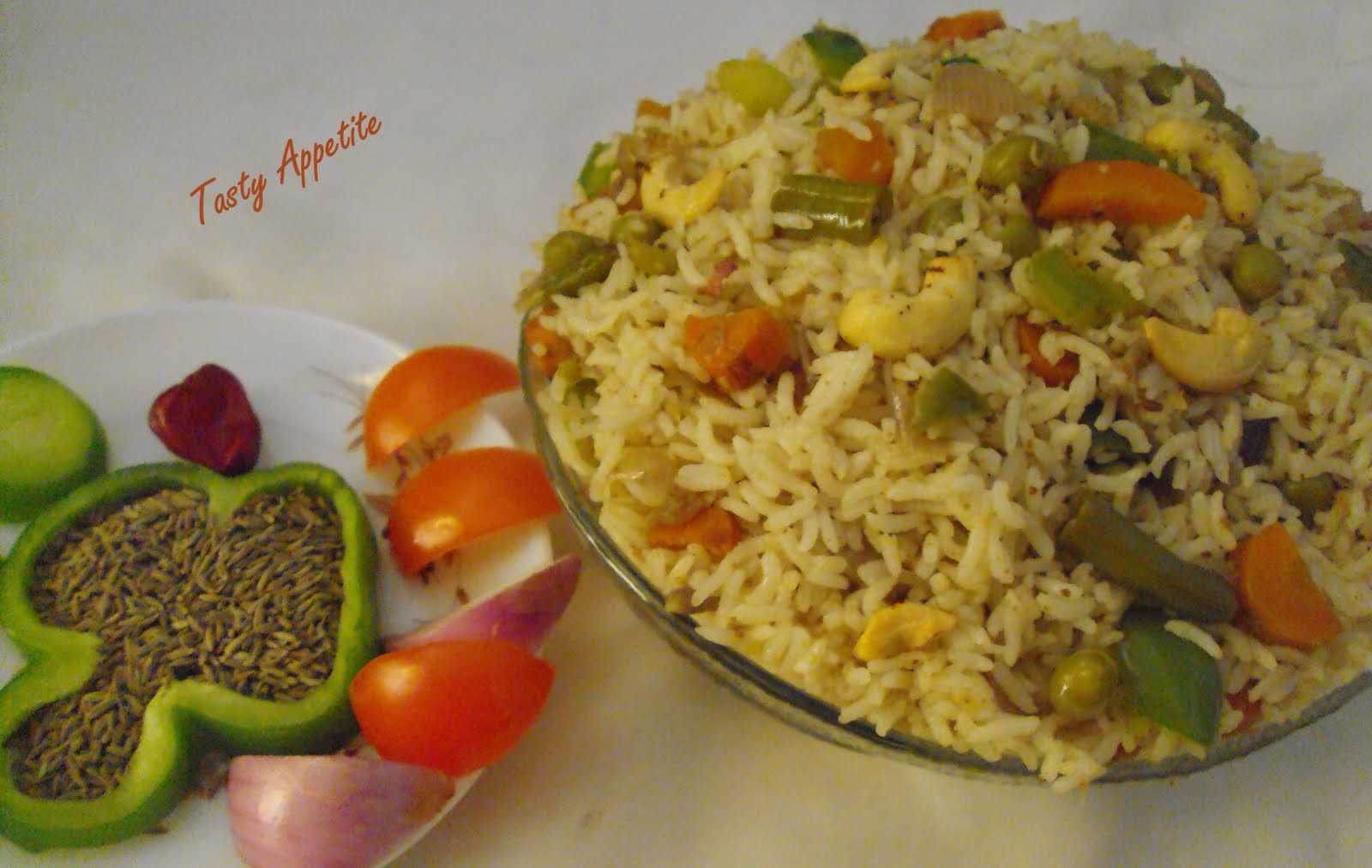 Jeera rice | Tasty Appetite