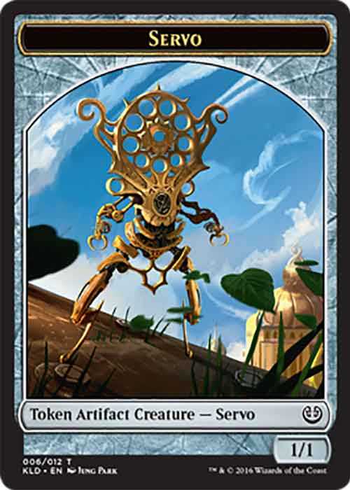 1/1 Colorless Servo Artifact Creature Token | MTG.onl Tokens