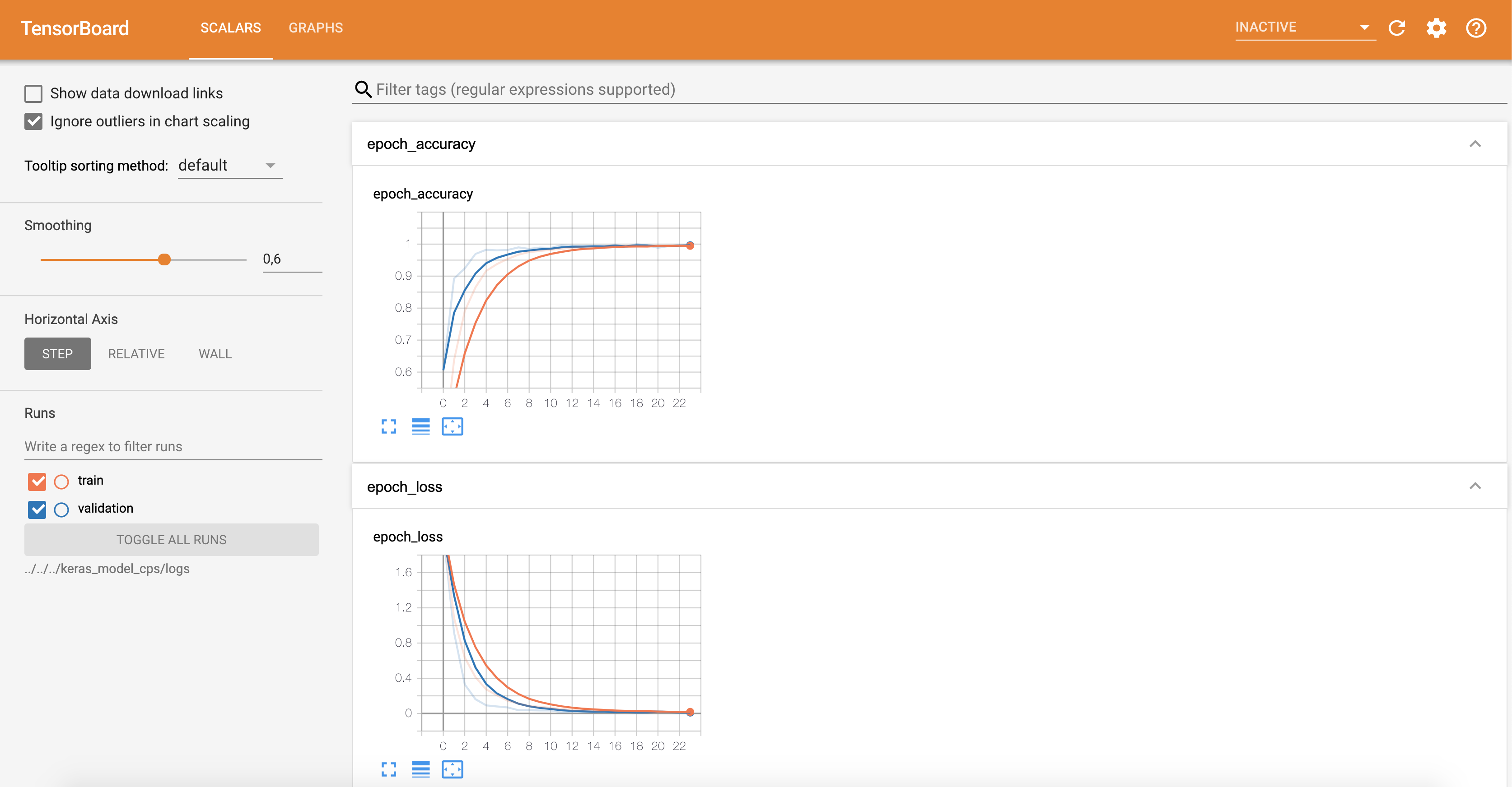 Using Keras Callbacks Using Keras Callbacks