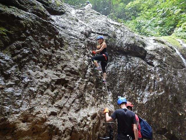 Waterfall Rappelling and Rafting Combo - Arenal Tours