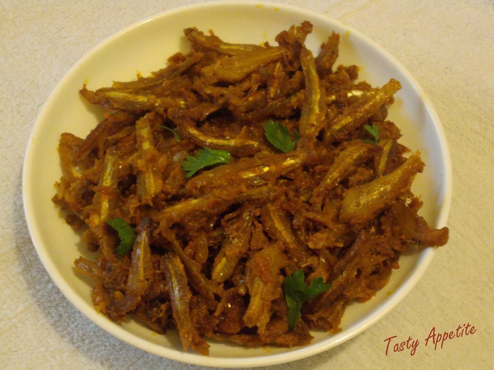 Nethili Fish Fry | Spicy Fried Anchovies | Tasty Appetite
